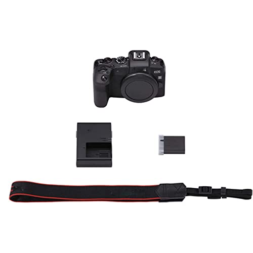 Als Variety EOS RP Mirrorless Digital Camera with RF 24-105mm f/4-7.1 STM Lens Bundle + 1 Shot-Gun Microphone + LED Always on Light+ 64GB Extreme Speed Card, Gripod, Case, and More (26pc Video Bundle)