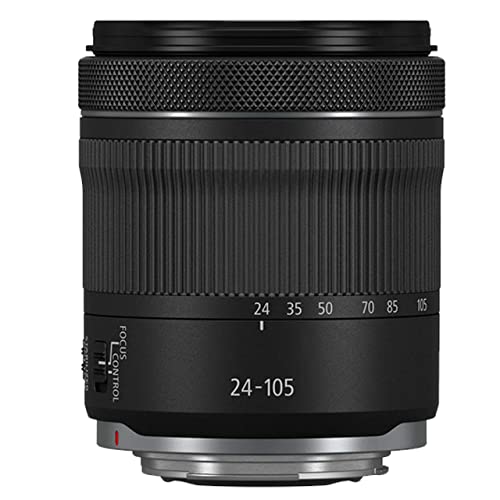 Als Variety EOS RP Mirrorless Digital Camera with RF 24-105mm f/4-7.1 STM Lens Bundle + 1 Shot-Gun Microphone + LED Always on Light+ 64GB Extreme Speed Card, Gripod, Case, and More (26pc Video Bundle)