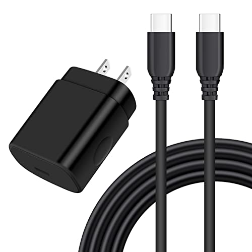 USB C Samsung Super Fast Charger Block, 25W Rapid Phone Wall Charging Box Type C to C Cable 6FT Cord for Samsung Galaxy A14 A13 5G,A03s S21 FE,S23 S22+,S22 Ultra,S21+ S20 S10 A53 A12 A33 A52 Note20