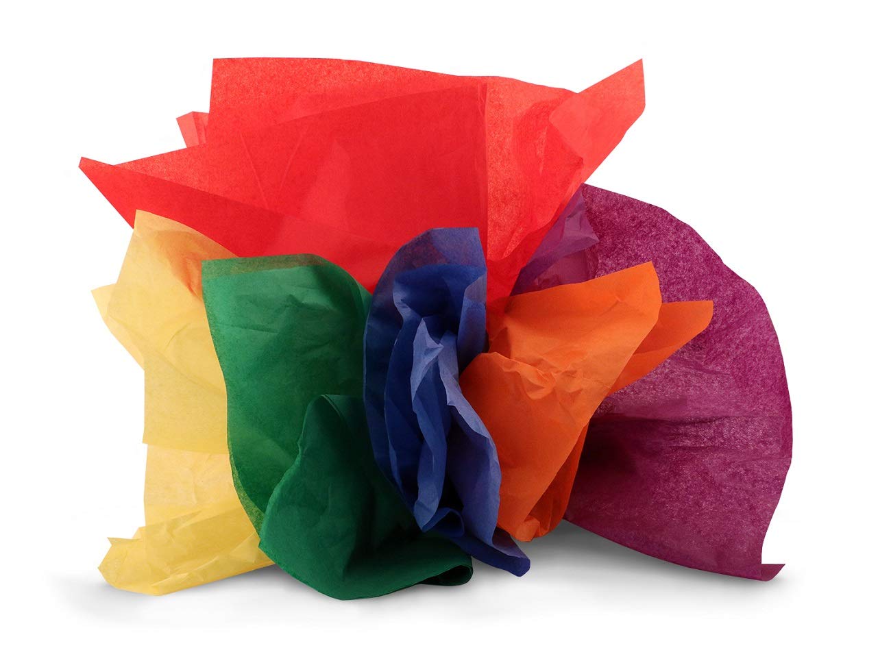 Hygloss Products tissue circles primary colors 5" Paper Colors-480 Pcs
