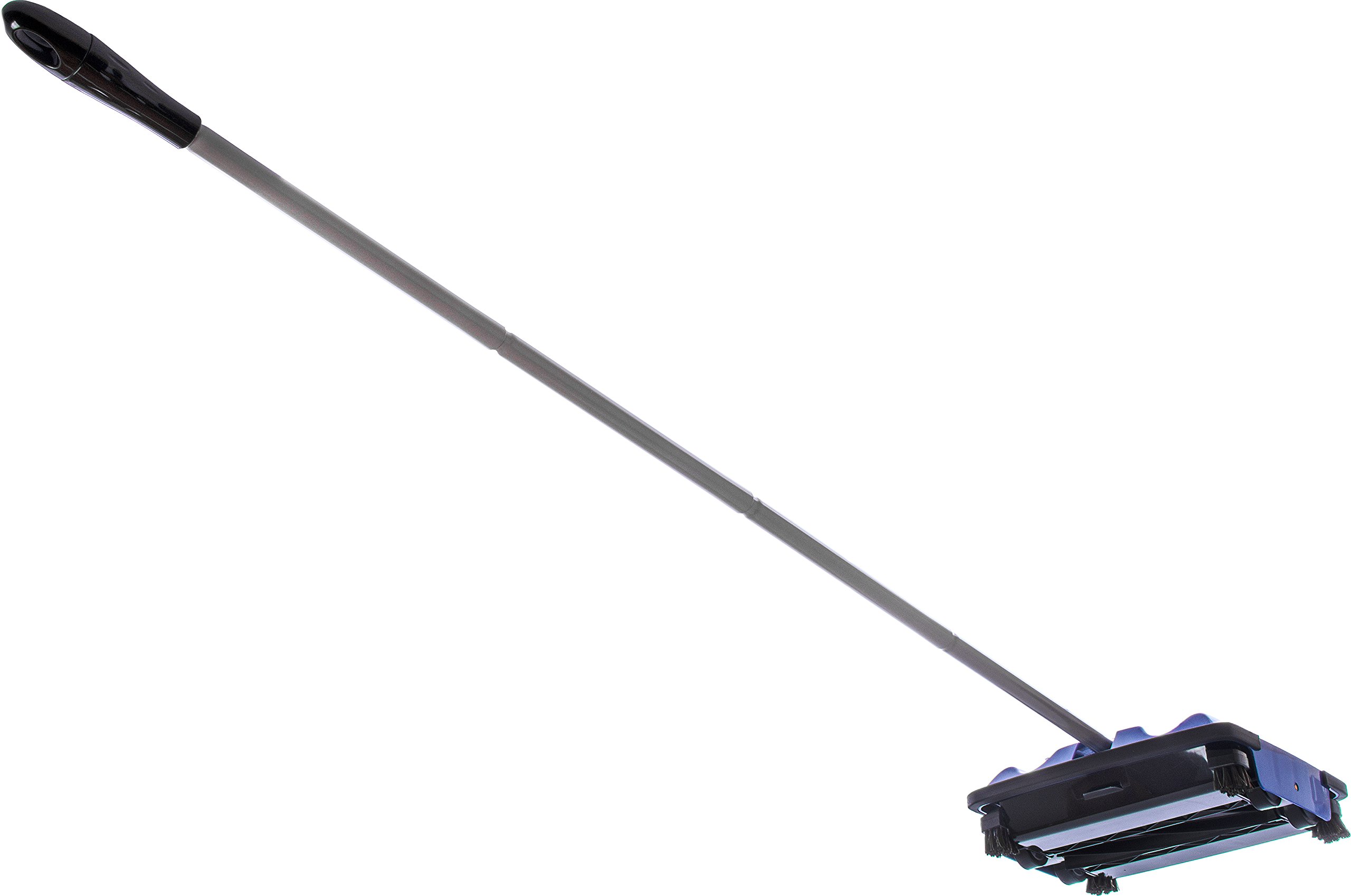 Carlisle FoodService Products 3639914 Duo-Sweeper Multi-Surface Cordless Floor Sweeper, 10" Sweeping Path
