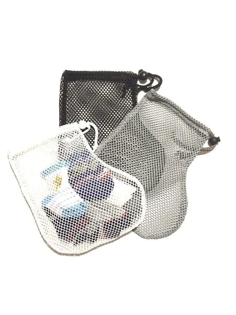 Generic Laundry Bags for Newborn Babies 3 pack, NB-10012, Laundry Bag - 3 Pack - White, Gray and Black, 1.5