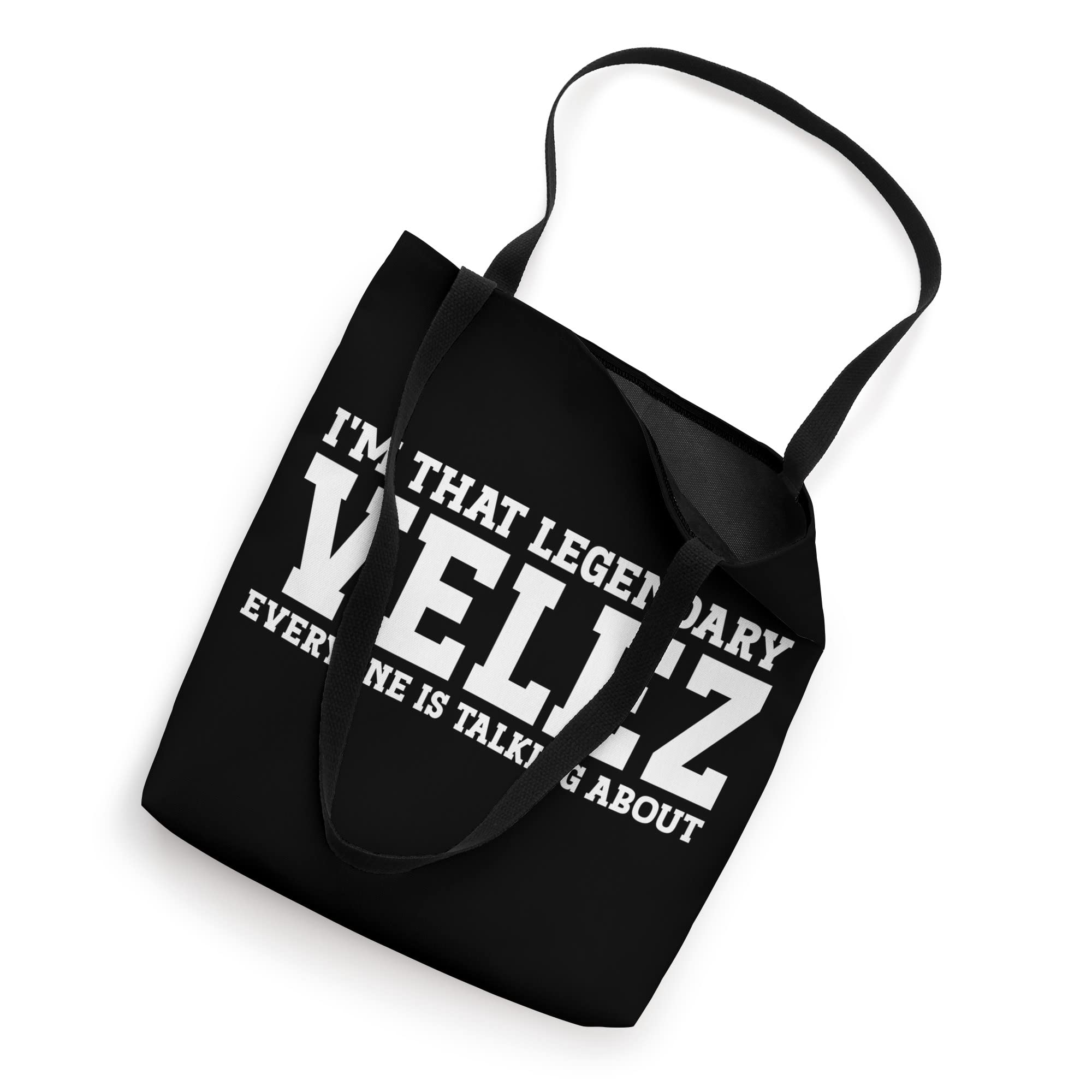 Velez Surname Funny Team Family Last Name Velez Tote Bag