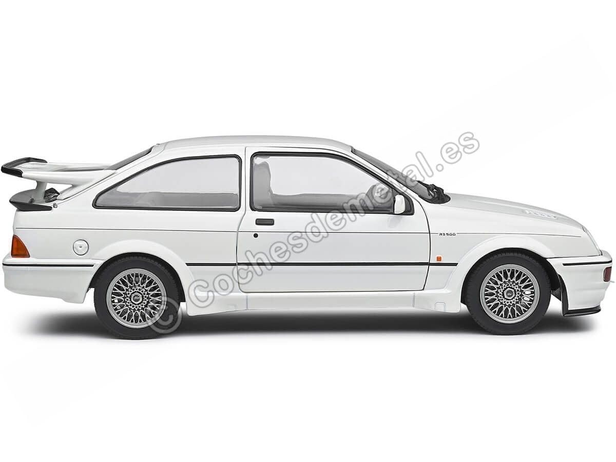 Solido S1806104 1:18 1987 Sierra RS500-White Ford Collectible Miniature car, White