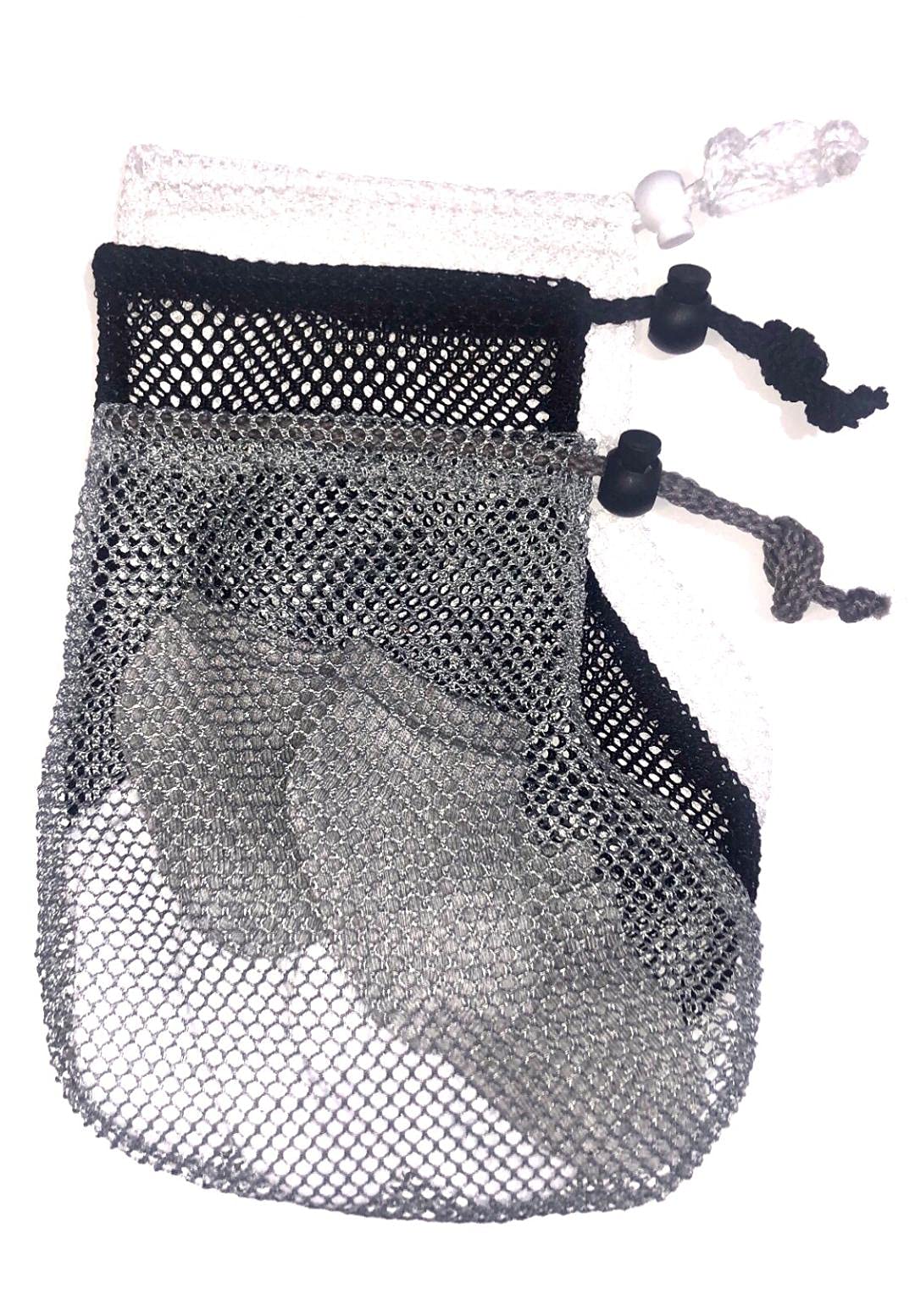 Generic Laundry Bags for Newborn Babies 3 pack, NB-10012, Laundry Bag - 3 Pack - White, Gray and Black, 1.5