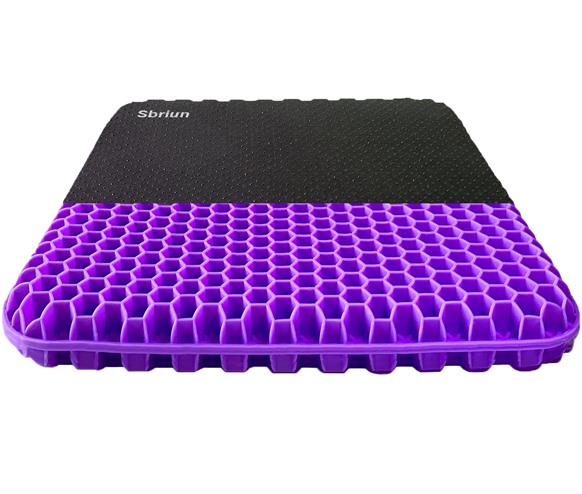 Extra Large Gel Seat Cushion Pillow for Long Sitting – Enhanced Office Chair Car Egg Seat Cushion with Non-Slip Cover for Back, Coccyx & Tailbone Pain Relief Pad - Computer Desk Pain Relief Pad