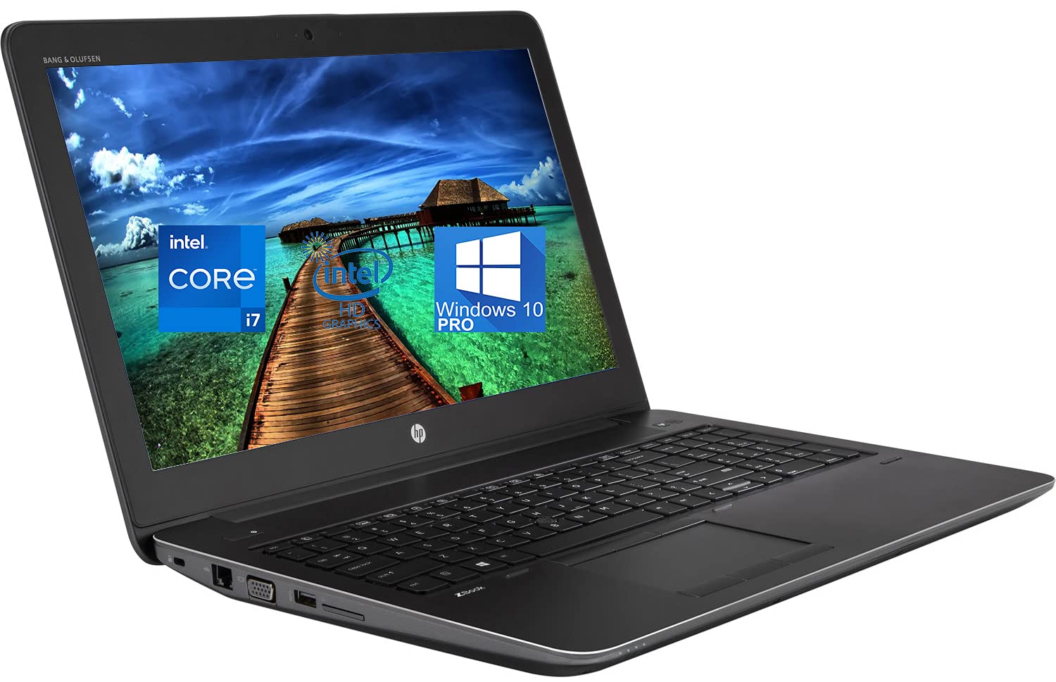 HP 15.6-inch ZBook 15 G3 Mobile Workstation Laptop - Intel i7-6820HQ - 32GB RAM, 1TB NVMe SSD 'Webcam, HDMI, VGA, AC Wi-Fi, Bluetooth, SD Card - Windows 10 Pro (Renewed)