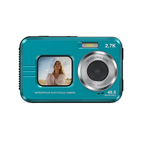 Digital Cameras for Photography Compact Waterproof Action Camera with 2.7K Ultra HD Video, 48MP Frame Grabs, Image Sensor, Live Streaming, Stabilization,Digital Camera Full HD Video Camera (Color : D
