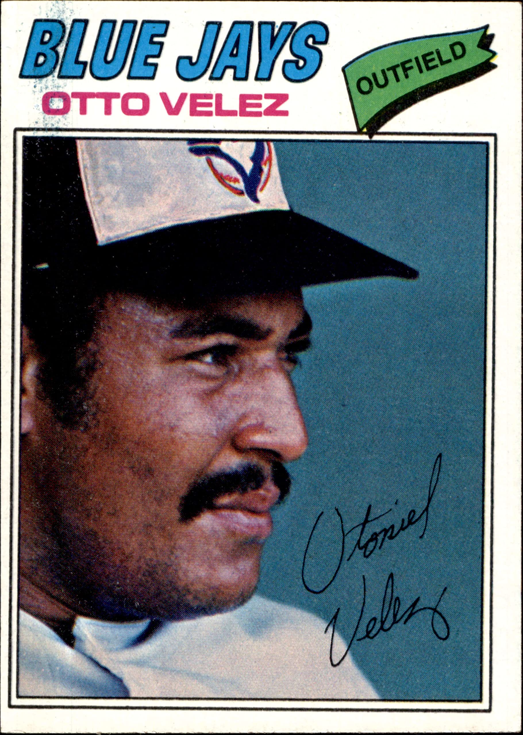 1977 Topps # 299 Otto Velez Toronto Blue Jays (Baseball Card) VG/EX Blue Jays