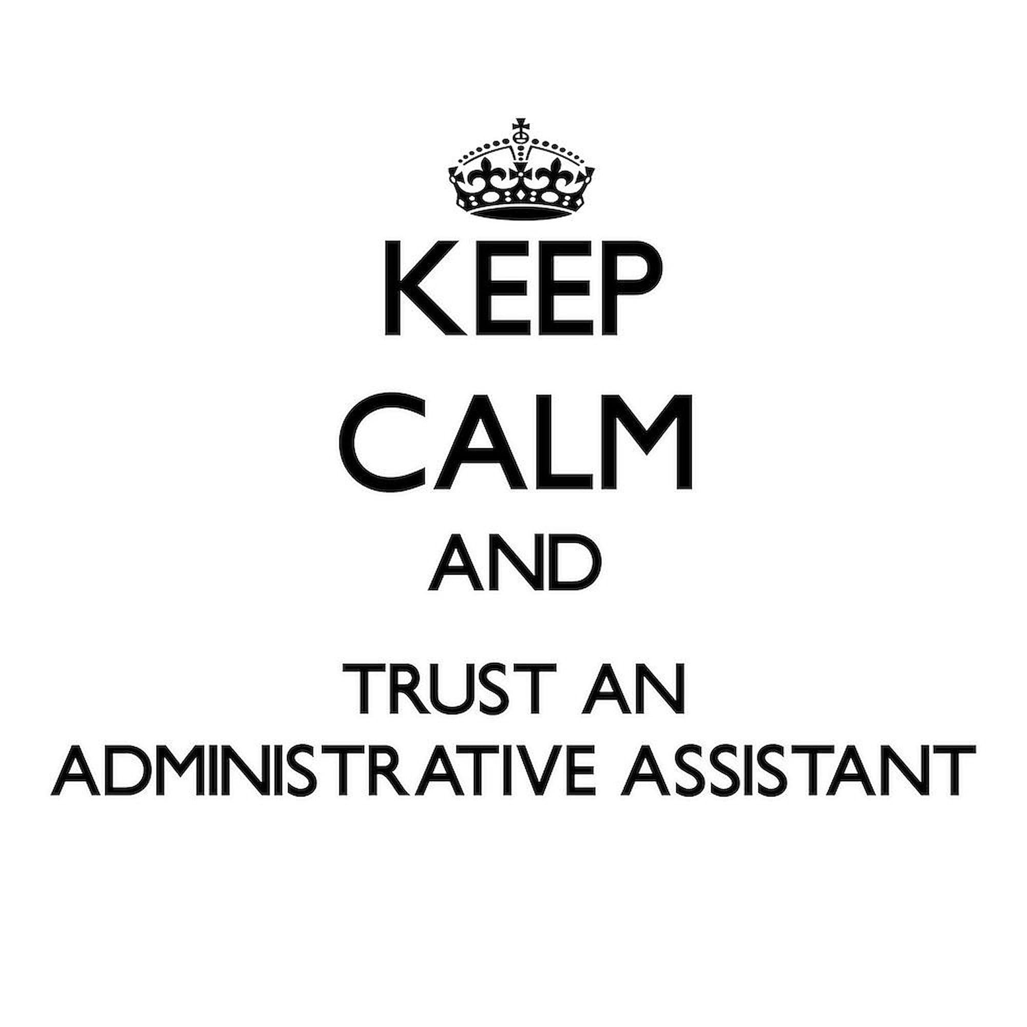 CafePress Keep Calm And Trust An Administrative Assistant Mu Ceramic Coffee Mug, Tea Cup 11 oz