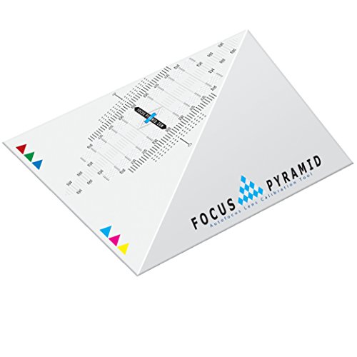 Focus Pyramid AutoFocus Lens Calibration Tool Compatible With Most DSLR Cameras