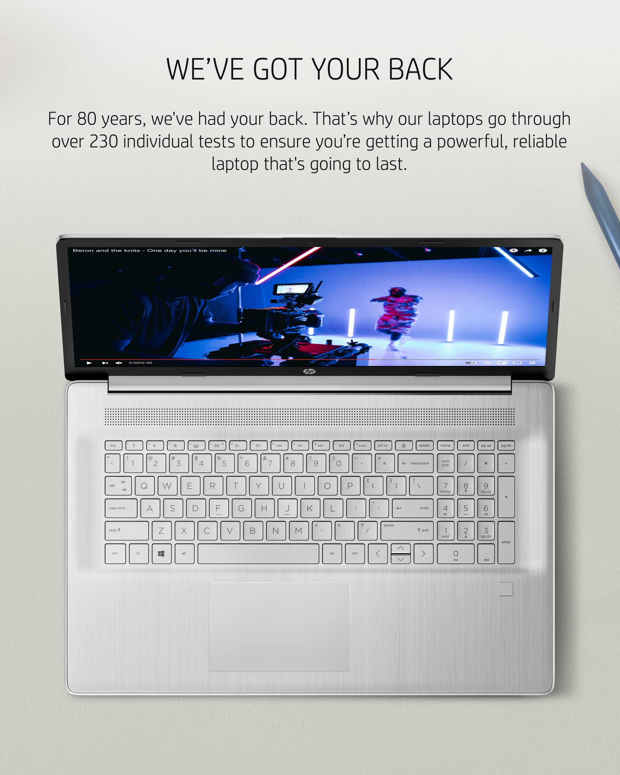 HP 17 Laptop PC, 11th Gen Intel Core i5-1155G7, 8 GB RAM, 512 GB SSD Storage, 17.3-inch Full HD IPS Display, Windows 11 Home, Anti-Glare Screen, Long Battery Life, Webcam & Mics (17-cn1020nr, 2021)