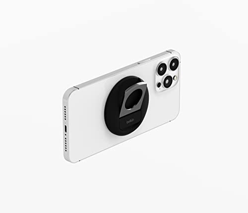 Belkin iPhone MagSafe Camera Mount for MacBook, iPhone Continuity Camera Mount, Turn iPhone to Webcam, Compatible with MacBook Pro, Air, iPhone 14, iPhone 13, iPhone 12, Black