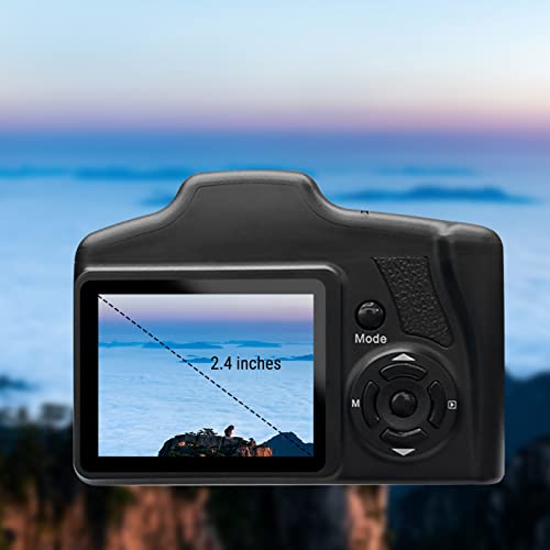 New HD Digital Camera, 16mp 2.4 Inch LCD Screen 16x Digital Zoom Fhd Digital Cameras, Digital Camera Small Camera for Teens Students Boys Girls Seniors Digital Camera for