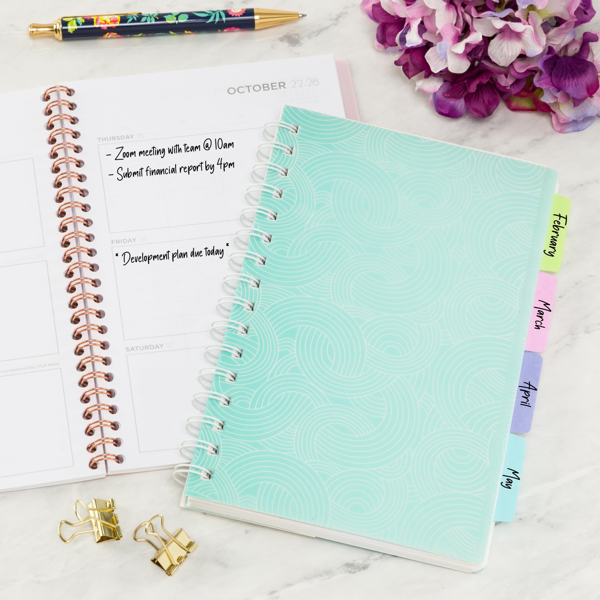 Avery Margin Ultra Tabs, 2.5" x 1", 2-Side Writable, Assorted Pastel Colors, 48 Repositionable Tabs (74867)