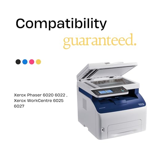 Do it Wiser Remanufactured Toner Cartridge Replacement for Xerox WorkCentre 6027 6025 Phaser 6022 6020 - 106R02759 (Black 2,000 Pages)