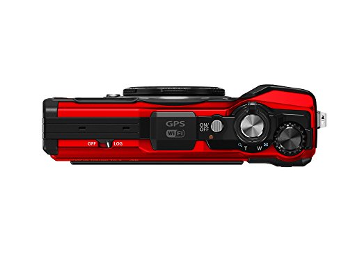 OLYMPUS TG-5 Red 12 million pixel CMOS F2.0 15m waterproof 100kgf load-bearing GPS + electronic compass and built-in Wi-Fi TG-5 RED(Japan Import-No Warranty)