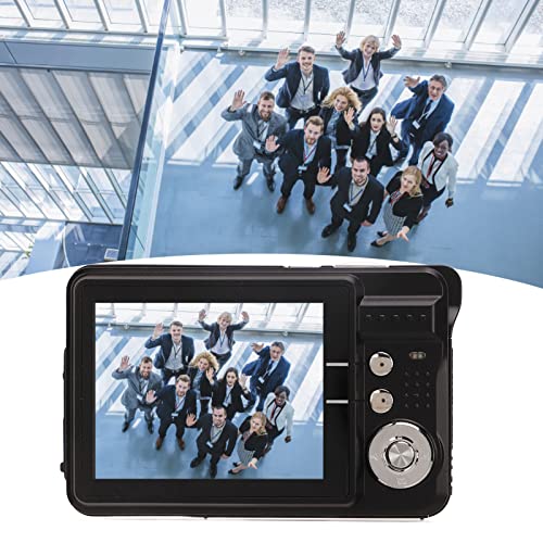 4K Digital Camera, 48MP Vlogging Camera with 2.7in LCD, 8X Digital Zoom Compact Mini Point and Shoot Camera Built in Fill Light for Kids Adults Photography