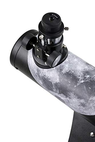 Celestron – 76mm Signature Series FirstScope – Compact and Portable Tabletop Dobsonian Telescope – Ideal Telescope for Beginners – Features Custom Moon Map Wrap – BONUS Astronomy Software Package