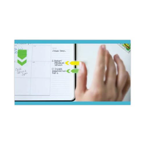 Post-it Flags Page Flag Value Pack, Assorted Colors, 280 Page Flags, 48 1/2" Arrows/Pack