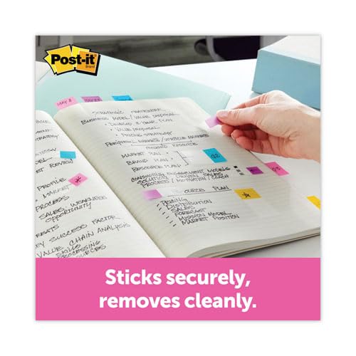 Post-it Flags Page Flag Value Pack, Assorted Colors, 280 Page Flags, 48 1/2" Arrows/Pack