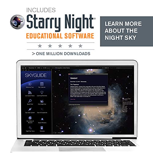 StarSense Explorer DX 130AZ Smartphone App-Enabled Telescope β Works with StarSense App to Help You Find Stars, Planets & More β 130mm Newtonian Reflector β iPhone/Android Compatible