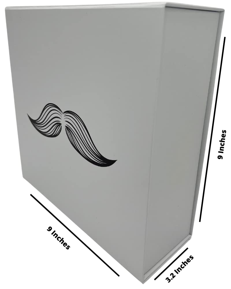 Groomsman Proposal Box | 1 Magnetic Lid Box | 1 Premium Groomsman Box | Groomsman Box, White & Black
