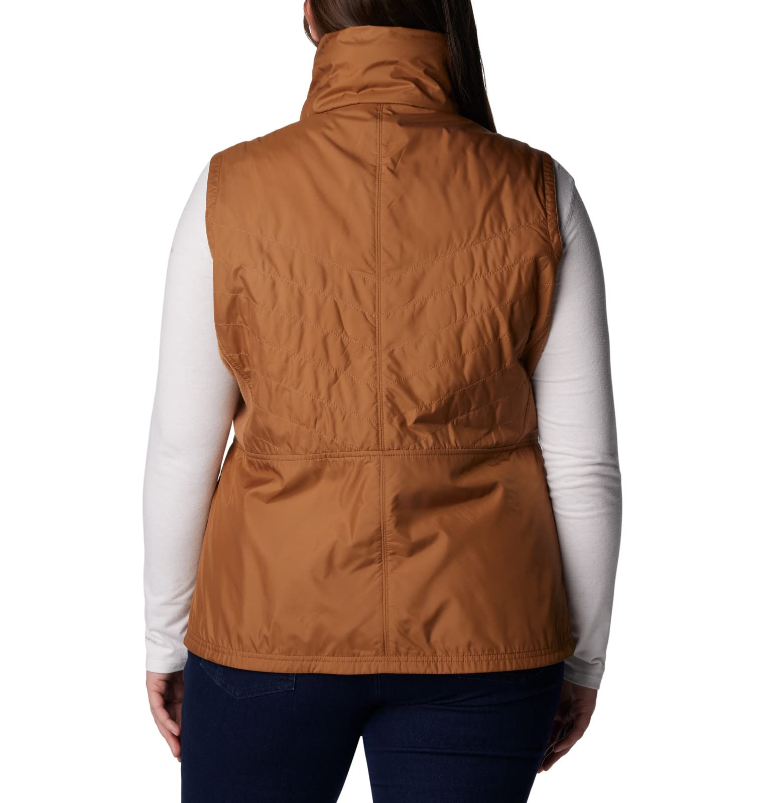 Columbia Women's Mix It Around II Vest, Camel Brown, Small