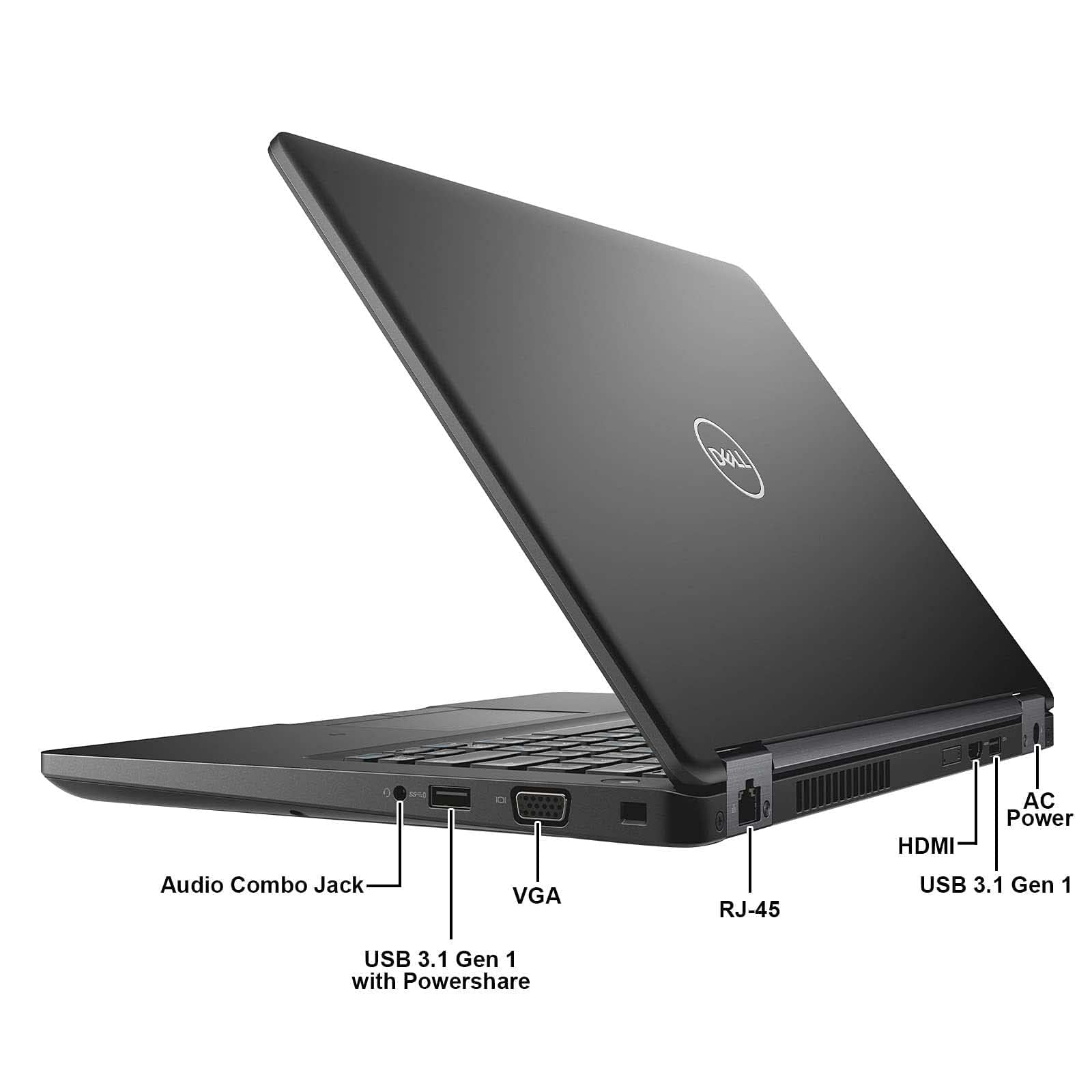 Dell Latitude 5490 Laptop 14 - Intel Core i7 8th Gen - i7-8650U - Quad Core 4.2Ghz - 256GB SSD - 8GB RAM - 1366x768 HD - Windows 10 Pro (Renewed)
