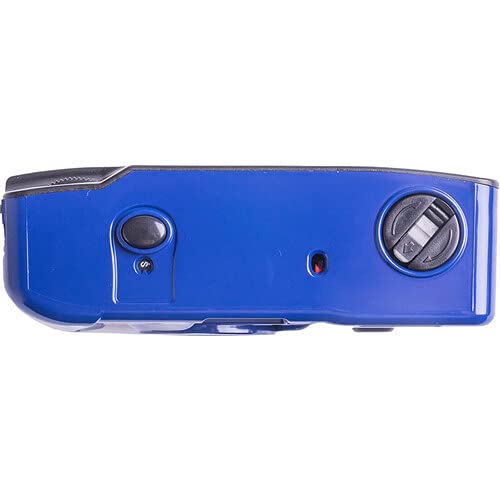 Kodak M38 35mm Film Camera - Focus Free, Powerful Built-in Flash, Easy to Use (Classic Blue)