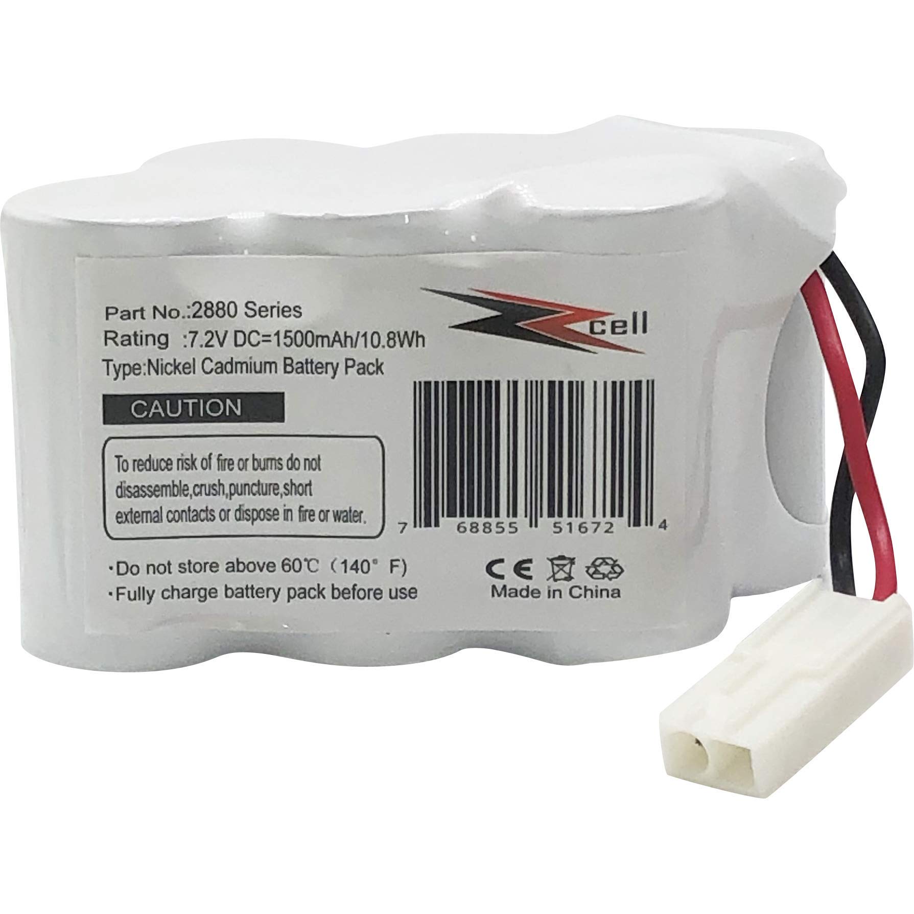 ZZcell® Battery Replacement for Bissell 2880 Series Perfect Sweep Turbo Cordless Carpet & Floor Sweeper Vacuum Models 2880, 2880A, 2880B, 2880C, 2880D, 2880K, 2880Q, 2880T, 2880W, 28801, 28802, 28806