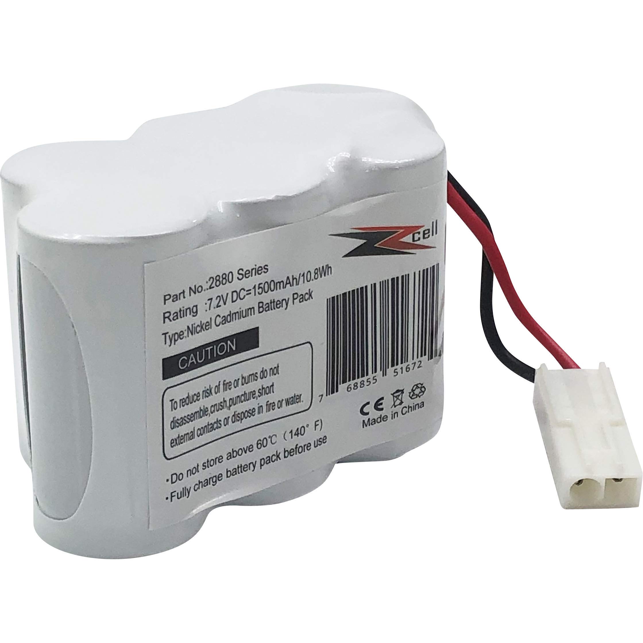 ZZcell® Battery Replacement for Bissell 2880 Series Perfect Sweep Turbo Cordless Carpet & Floor Sweeper Vacuum Models 2880, 2880A, 2880B, 2880C, 2880D, 2880K, 2880Q, 2880T, 2880W, 28801, 28802, 28806