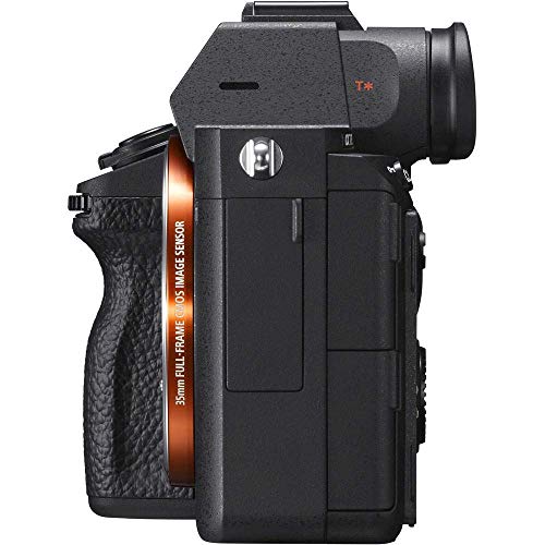 Sony Alpha a7 III Mirrorless Digital Camera with 28-70mm Lens (ILCE7M3K/B) + 64GB Memory Card + 2 x NP-FZ-100 Battery + Corel Photo Software + Case + External Charger + Card Reader + More (Renewed)