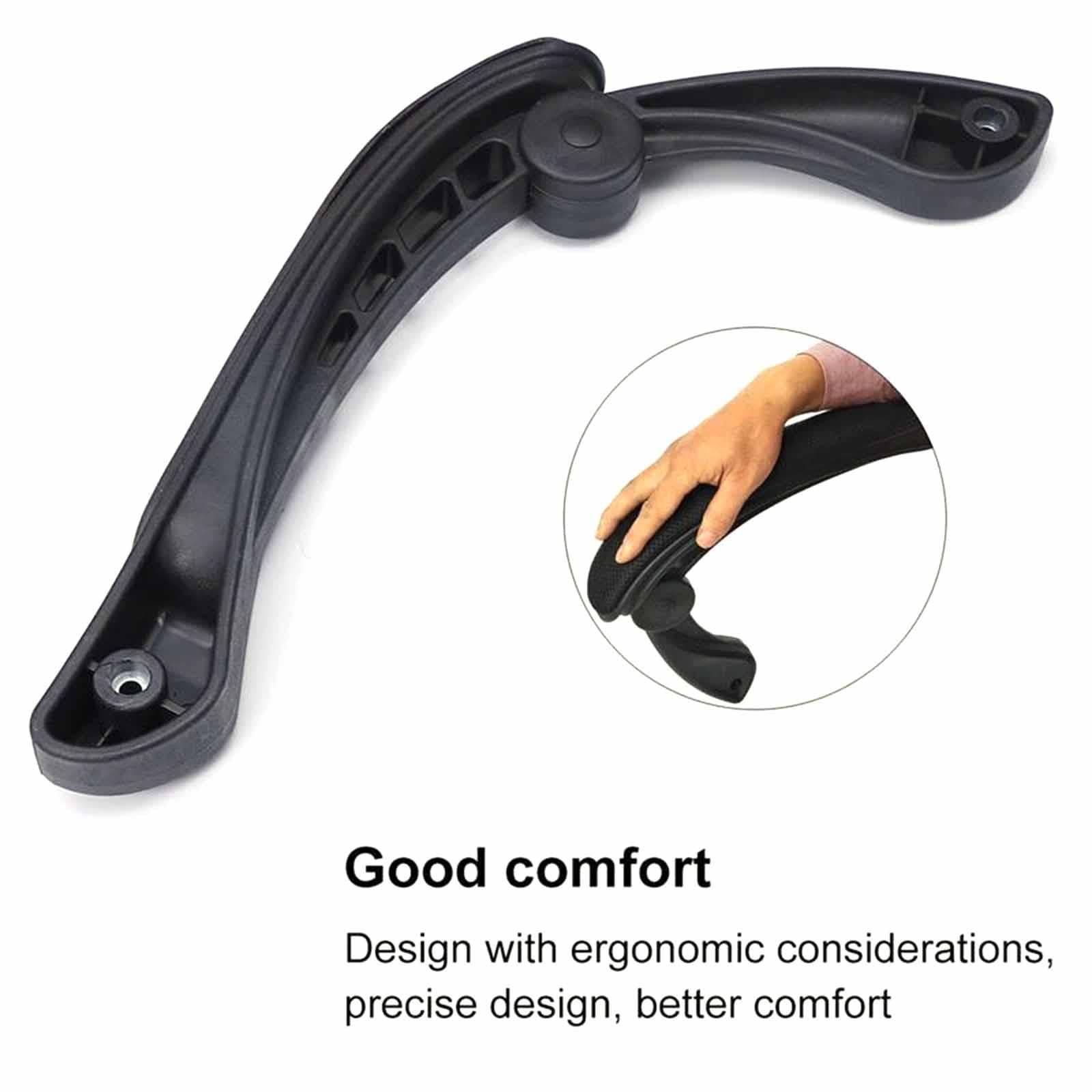 Esquirla 2X Office Chair Armrest Linkage Armrest Armrest Replacement, 4 Holes
