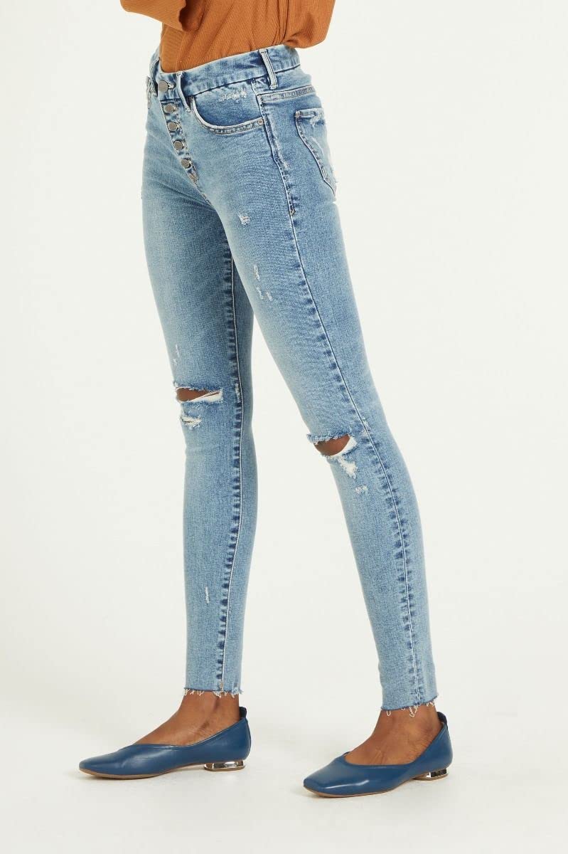 Dear John10 High Rise Pixie Skinny in Velez DPM12A457VLZ (33) Blue