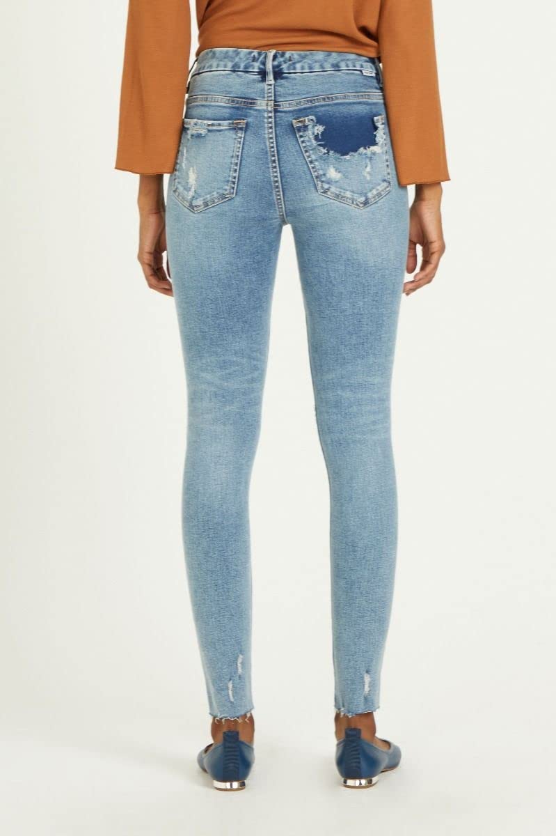 Dear John10 High Rise Pixie Skinny in Velez DPM12A457VLZ (33) Blue
