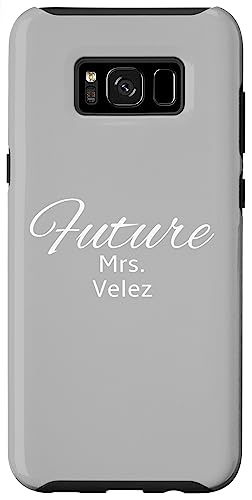 Galaxy S8+ Mrs. VELEZ personalized engagment announcment Case