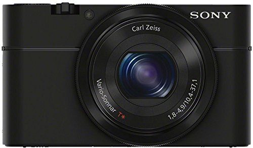 Sony Cyber-shot DSC-RX100 Digital Camera (Black) DSCRX100/B (Renewed)