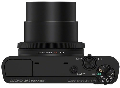 Sony Cyber-shot DSC-RX100 Digital Camera (Black) DSCRX100/B (Renewed)