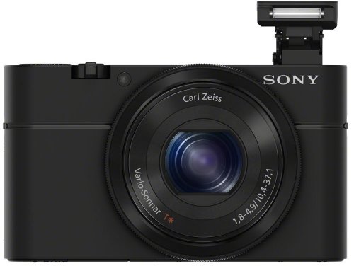 Sony Cyber-shot DSC-RX100 Digital Camera (Black) DSCRX100/B (Renewed)