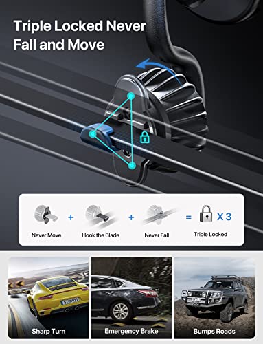 Ciencimy Compatible for MagSafe Car Mount [Strongest Magnet] Magnetic Phone Holder for Car [360° Adjustable] Air Vent Magnetic Phone Mount Fit for MagSafe iPhone 14 13 12 Pro Max Plus Mini