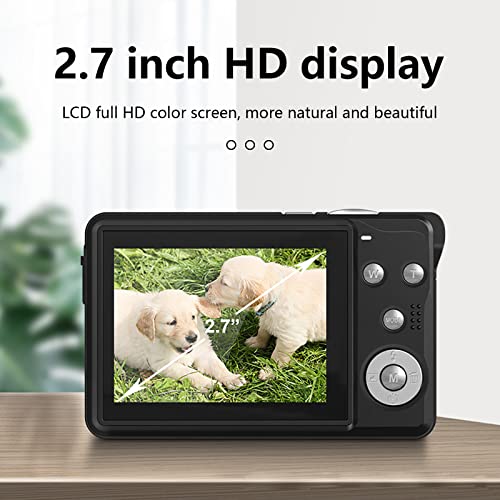 4k Digital Camera Up to 56 MP (Interpolation) Digital Camera 20x Digital Zoom 2.7 Inch TFT-LCD Digital Anti—Shake Camera Built-in Flash and Face Distinguish, Portable Mini Kids