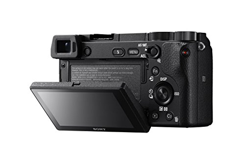 Sony Alpha a6300 Mirrorless Camera: Interchangeable Lens Digital Camera with APS-C, Auto Focus & 4K Video - ILCE 6300 Body with 3” LCD Screen - E Mount Compatible - Black (Includes Body Only)