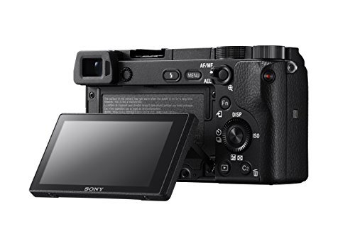 Sony Alpha a6300 Mirrorless Camera: Interchangeable Lens Digital Camera with APS-C, Auto Focus & 4K Video - ILCE 6300 Body with 3” LCD Screen - E Mount Compatible - Black (Includes Body Only)