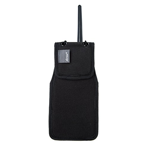 LUITON Universal Radio Case Two Way Radio Holder Universal Pouch for Walkie Talkies Nylon Holster Accessories for MOTOROLA MT500, MT1000, MTS2000 and Similar Models (1 PACK)