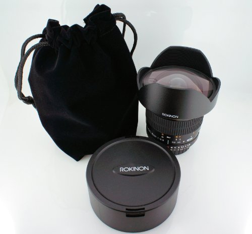 Rokinon 14mm f/2.8 IF ED UMC Ultra Wide Angle Fixed Lens w/ Built-in AE Chip for Nikon