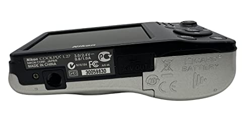 Nikon COOLPIX L27 16.1MP Digital Camera w/ 5X Zoom + 720p Video (Silver) Refurbished