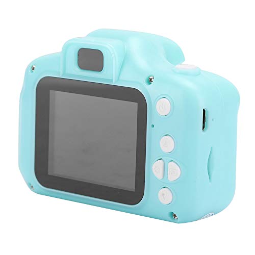 Kids Camera, Digital Selfie Camera Gifts Video Camera Cute for Girls Age 3-9(Green)
