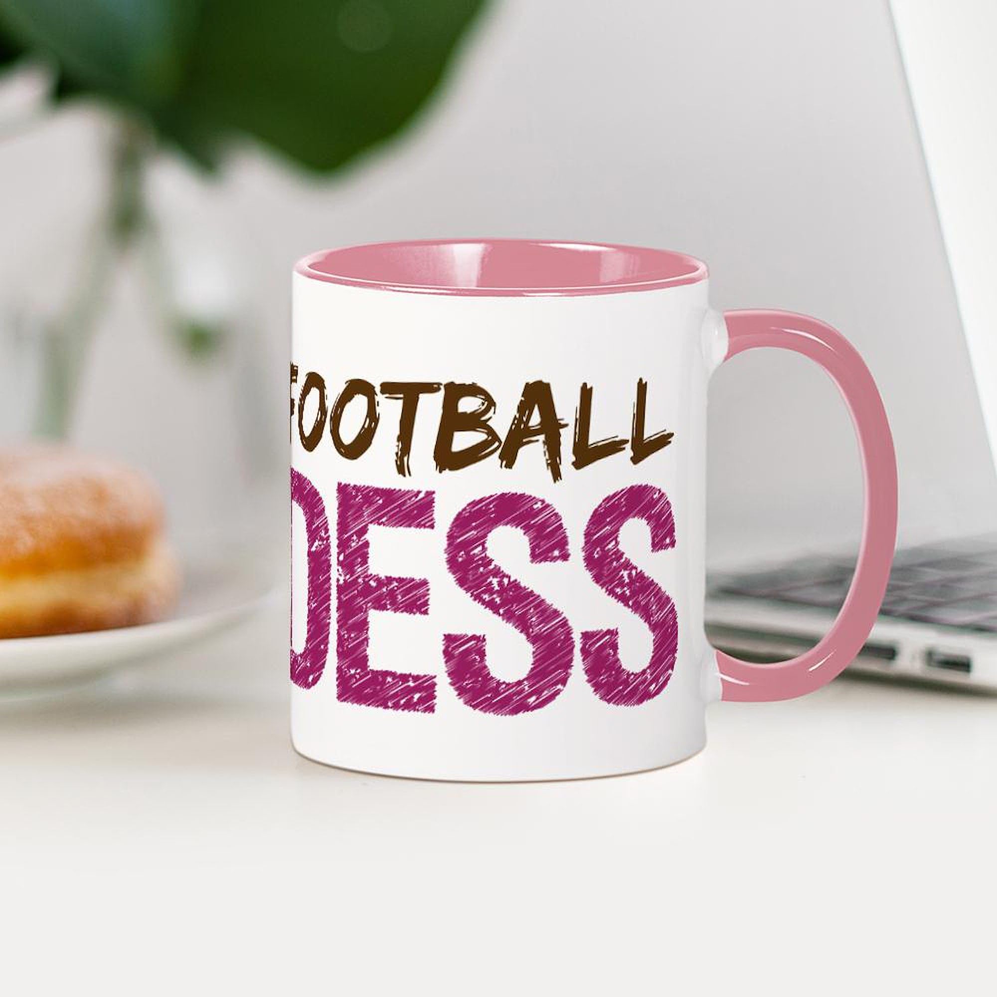 CafePress Fantasy Football Goddess Mug Ceramic Coffee Mug, Tea Cup 11 oz