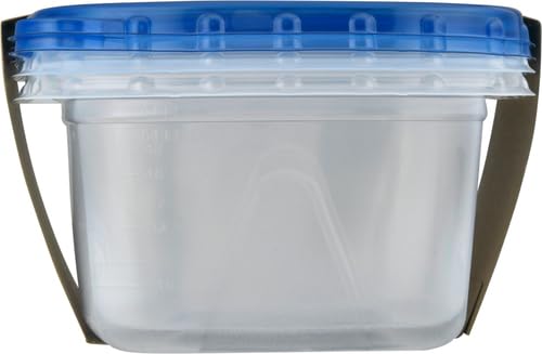 Ziploc Food Storage Meal Prep Containers Reusable for Kitchen Organization, Smart Snap Technology, Dishwasher Safe, Deep Rectangle, 2 Count
